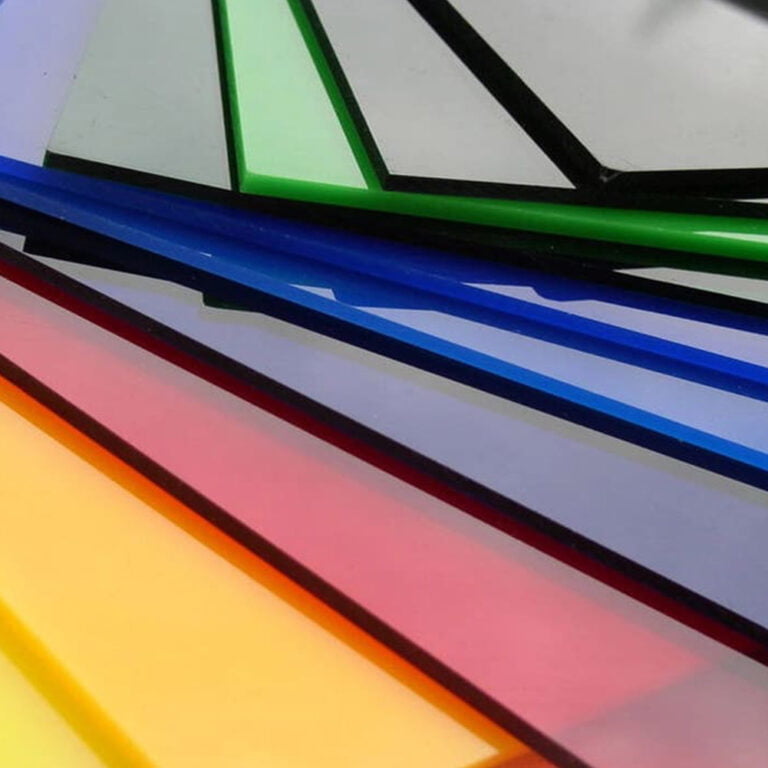 Plastics commonly used in retail displays